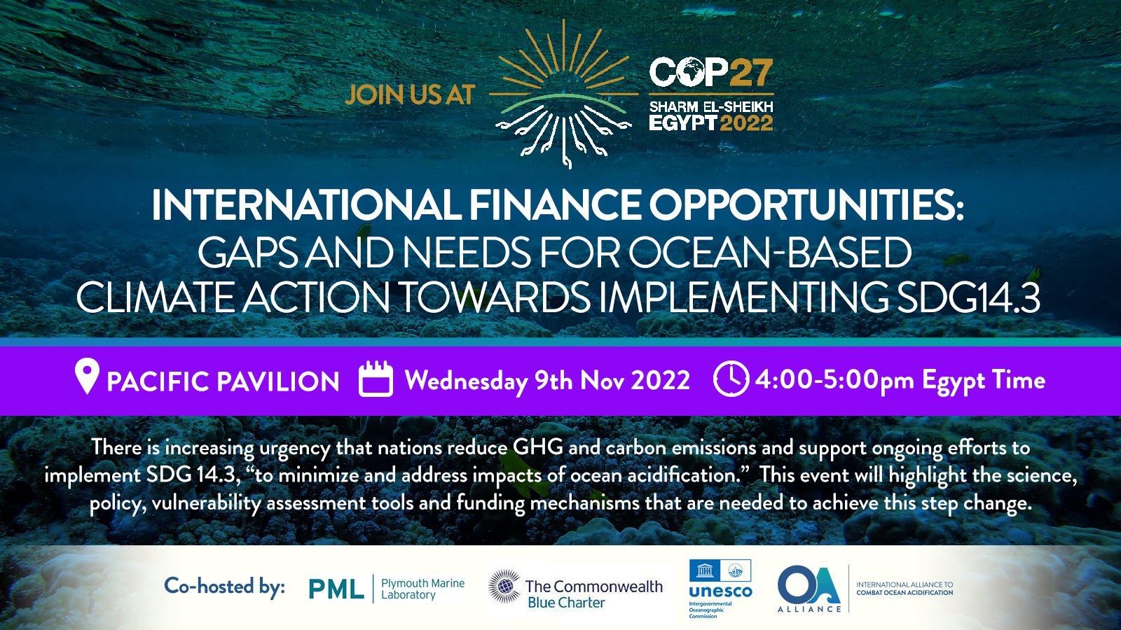 Gaps and needs for ocean-based climate action towards SDG14.3 — OA Alliance Gaps and needs for ocean-based climate action towards SDG14.3 — OA Alliance
