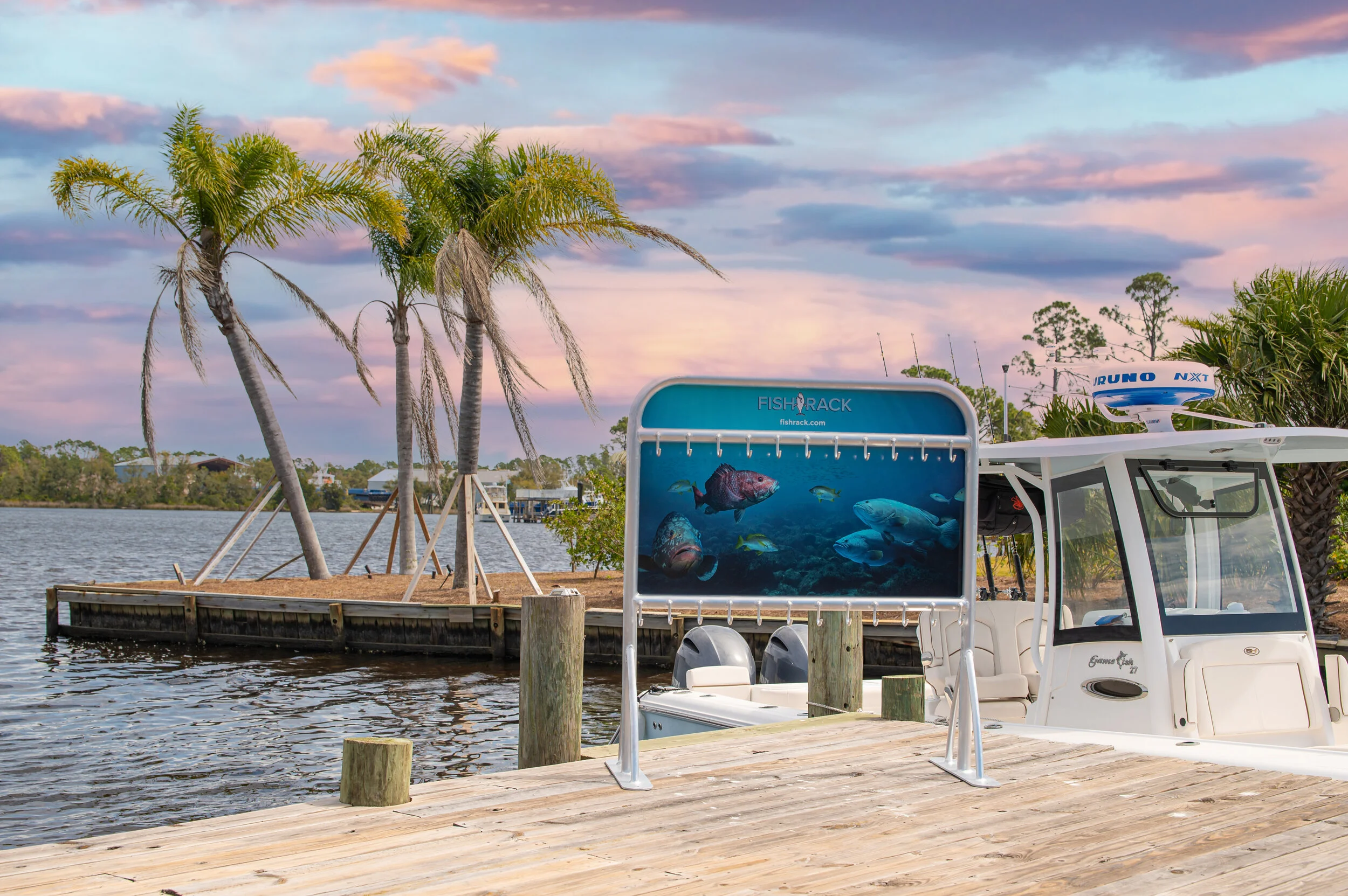 Fish Rack | Dockside Hanging Fish Display