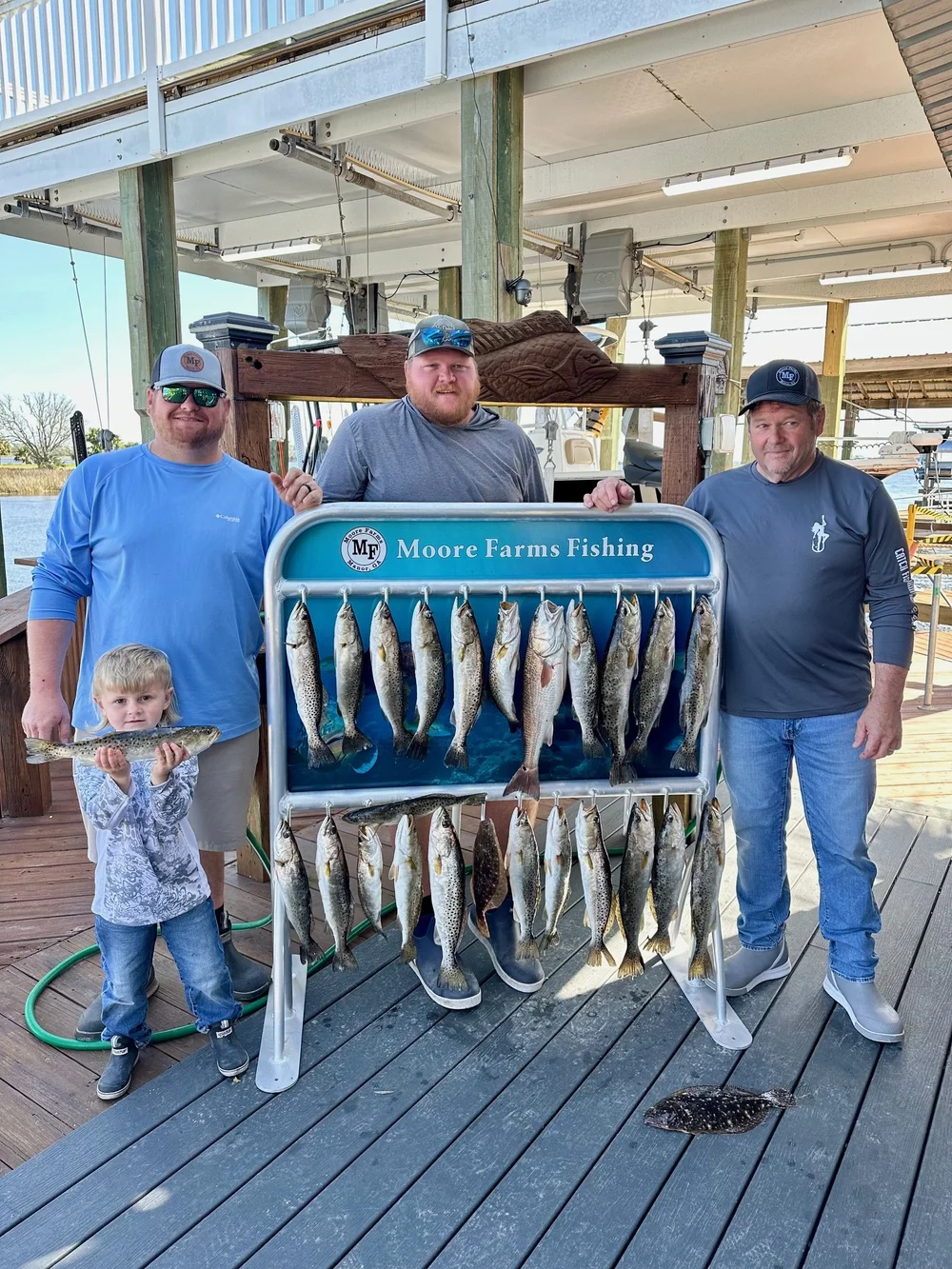 Fish Rack | Fish Rack | Dockside Hanging Fish Display