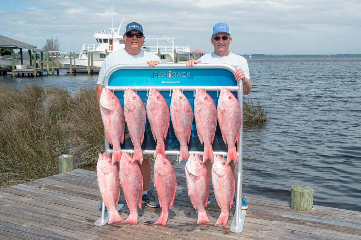 Photo Gallery | Fish Rack | Dockside Hanging Fish Display