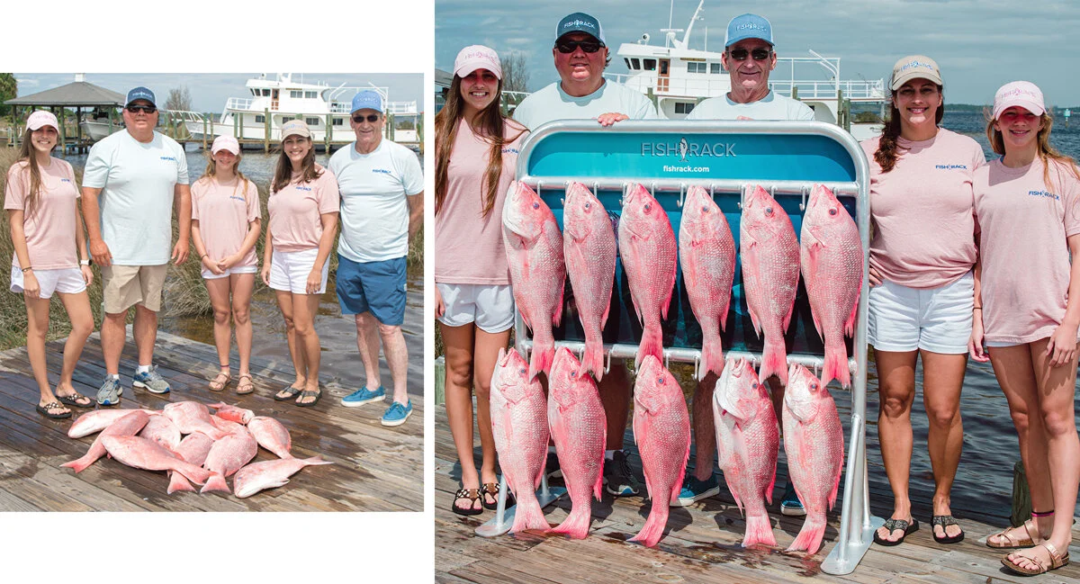 Photo Gallery | Fish Rack | Dockside Hanging Fish Display