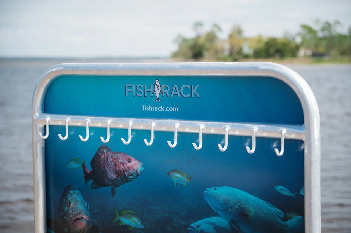 Photo Gallery | Fish Rack | Dockside Hanging Fish Display