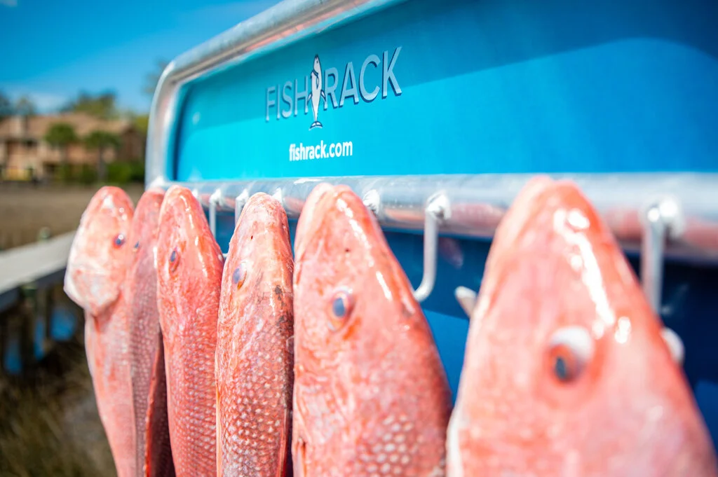 Photo Gallery | Fish Rack | Dockside Hanging Fish Display