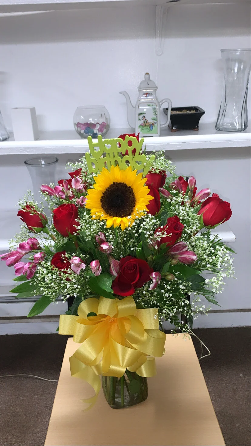 Shop Arrangements — Spring Garden Flowers