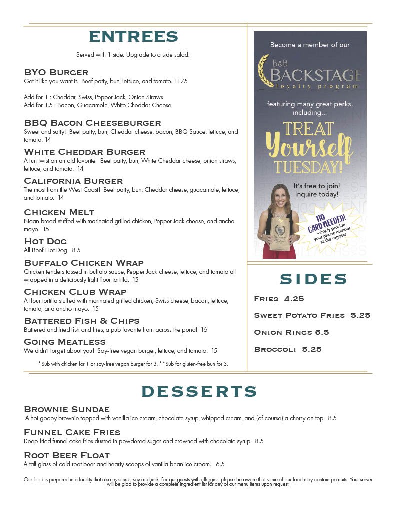 WESLEY CHAPEL — B&B Entertainment