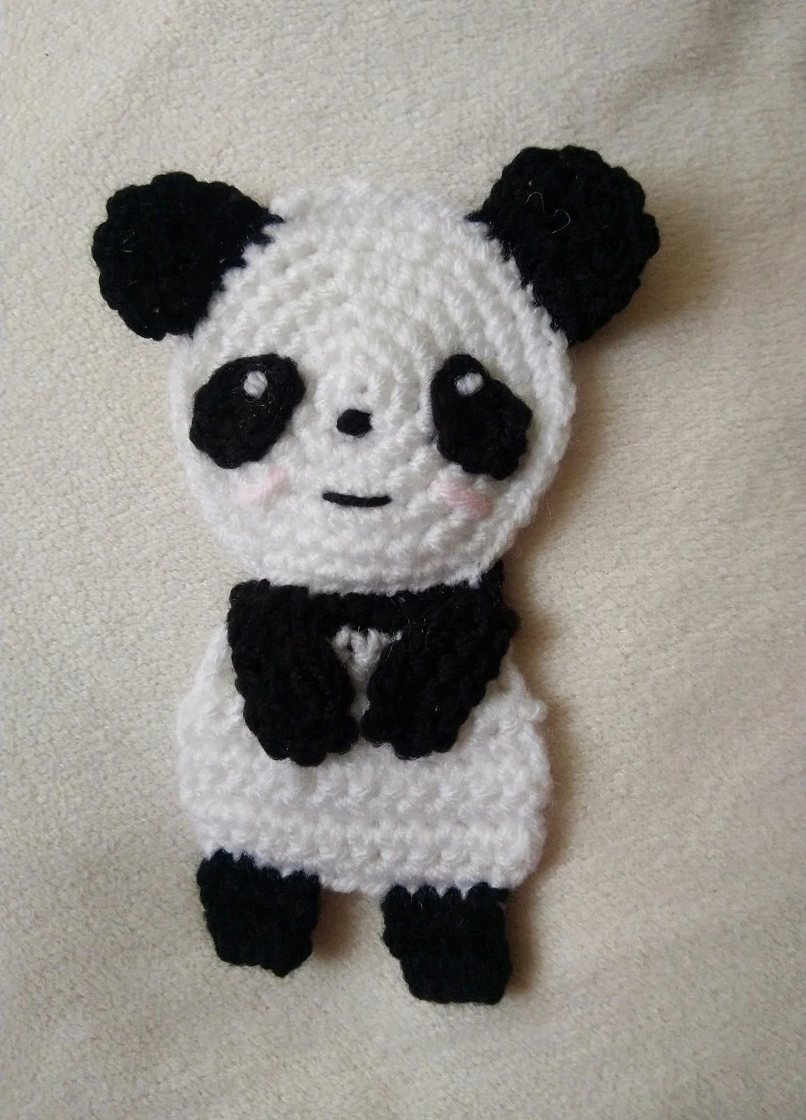 Panda Applique — Baby Crochet Designs