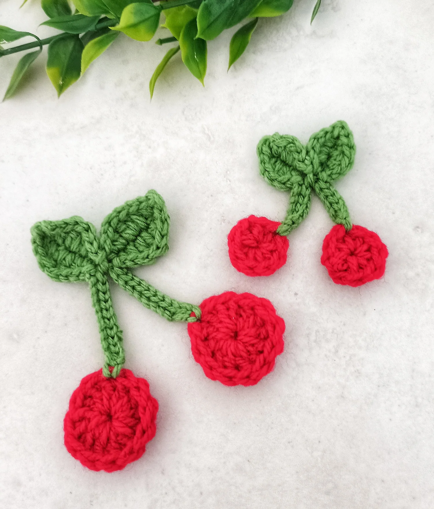 Cherry Applique — Baby Crochet Designs
