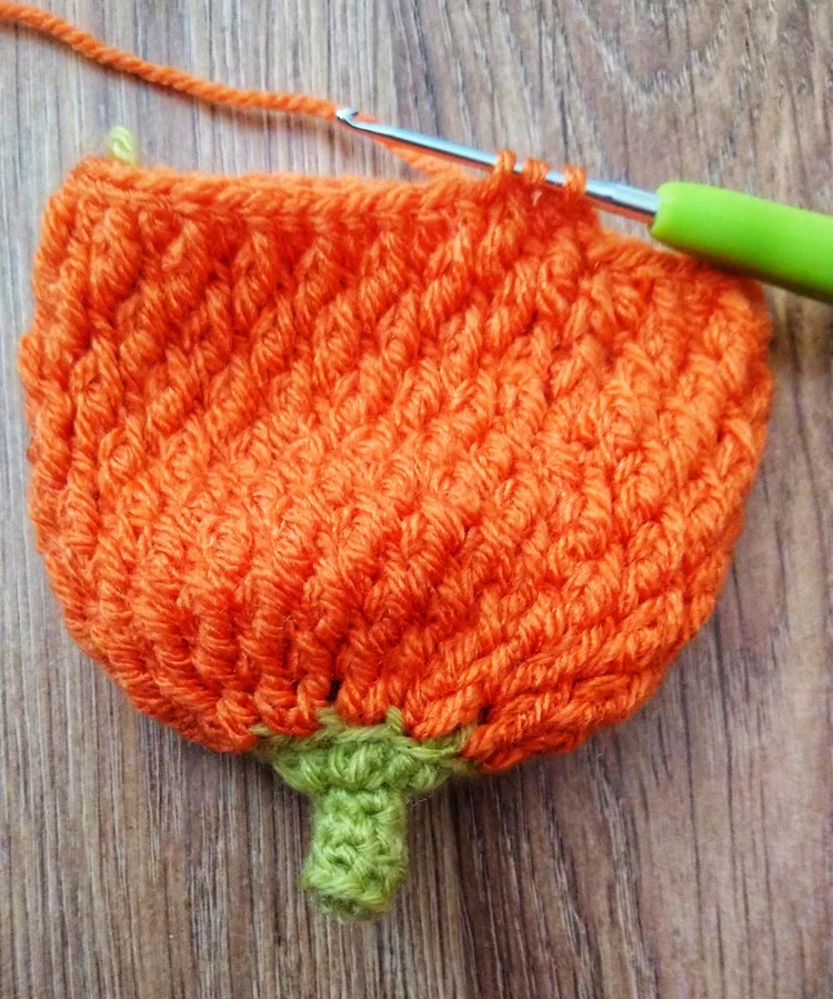 free pumpkins crochet pattern alpine pumpkin rib stitch pumpkin bobble pumpkin — Baby Crochet ...