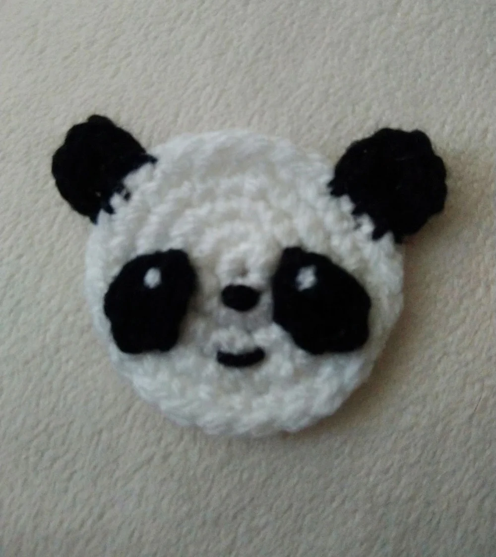 Panda Applique — Baby Crochet Designs