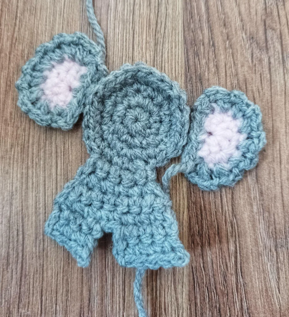 Elephant Applique — Baby Crochet Designs