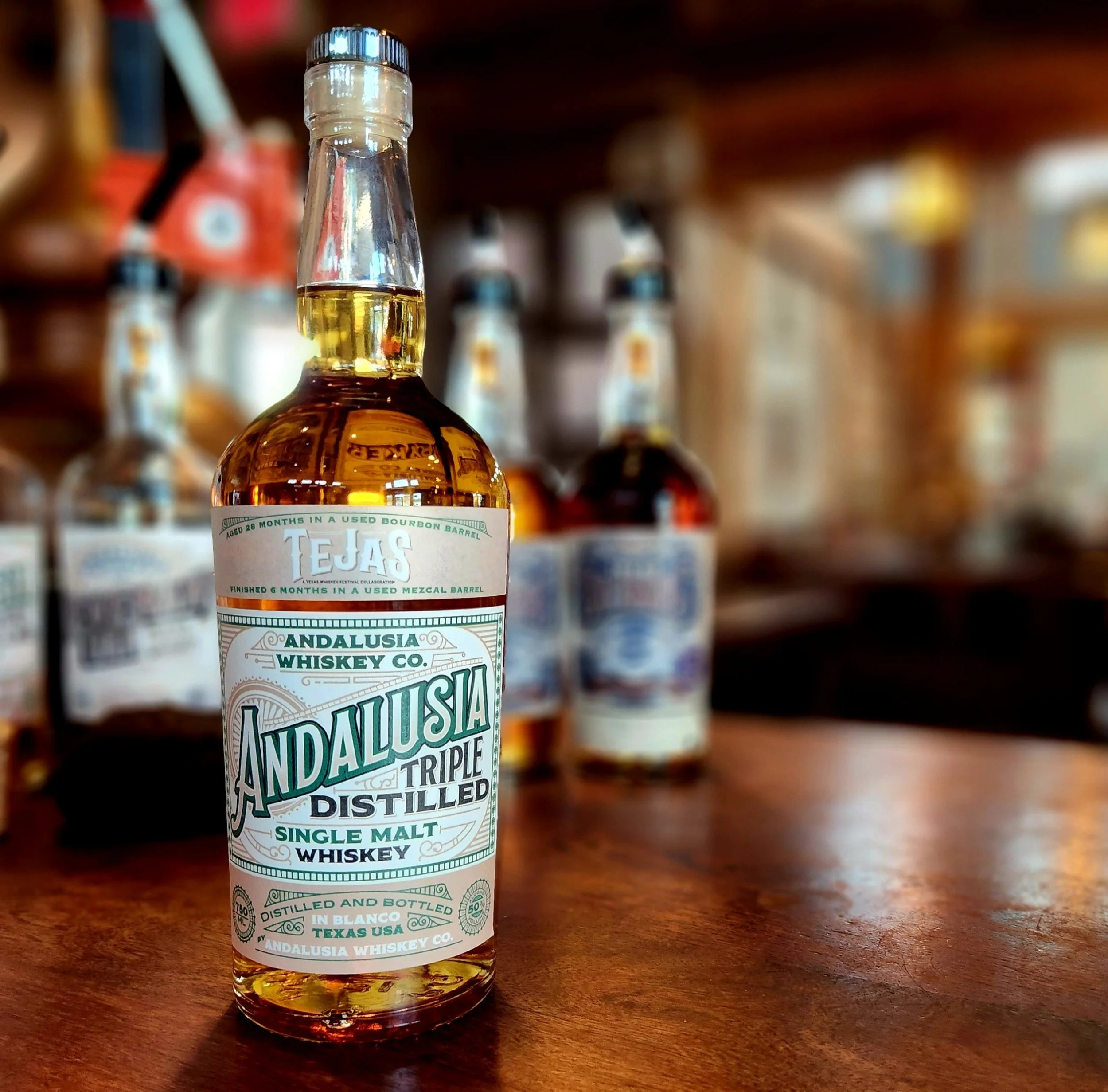 Texas Whiskeys and Spirits — Andalusia Whiskey Co.