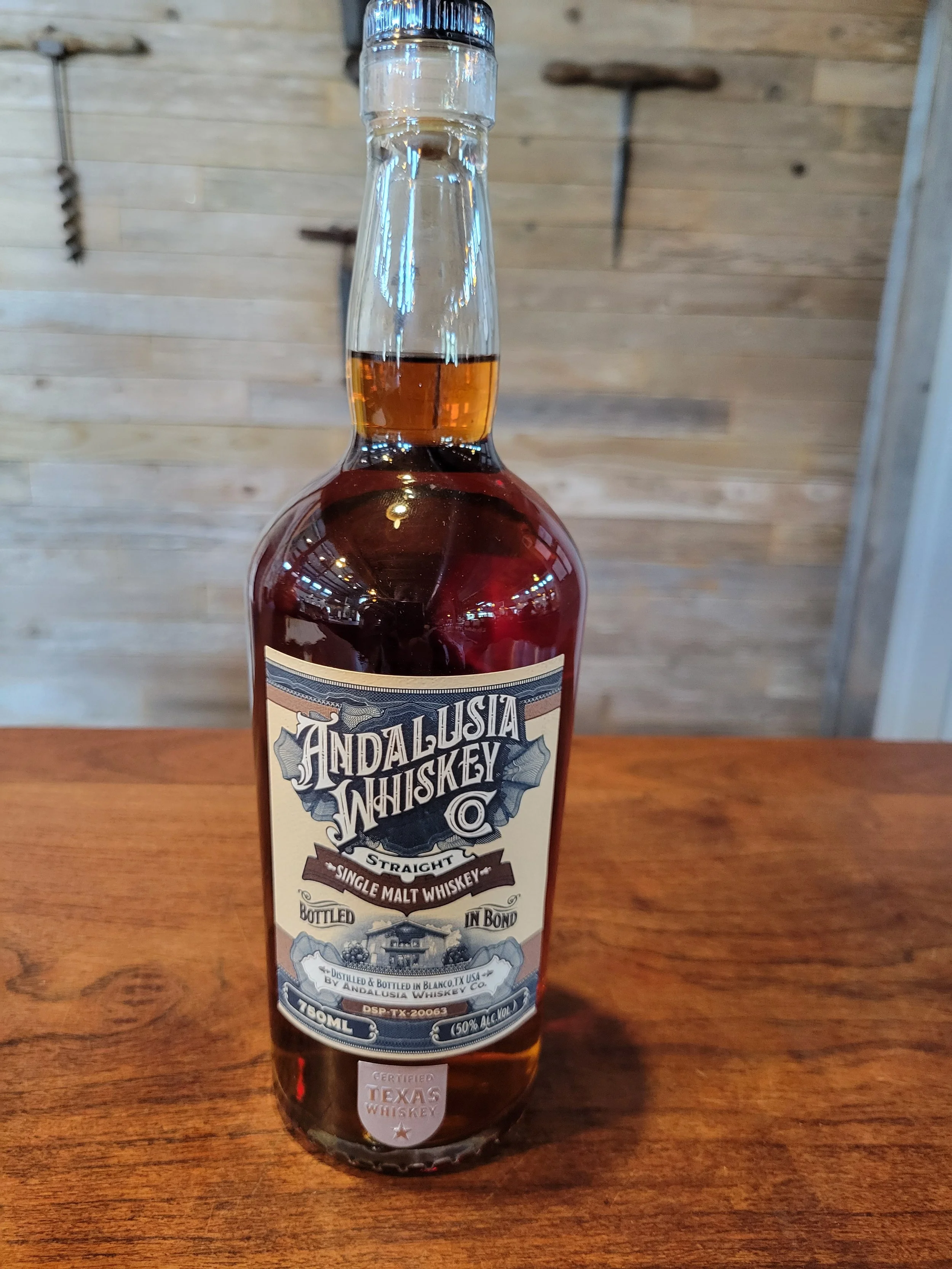 Texas Whiskeys and Spirits — Andalusia Whiskey Co.