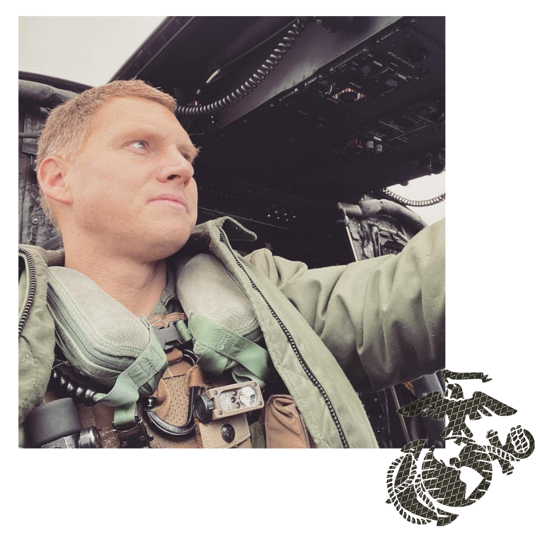 CHRIS A. HUFF - Marine. Aviator. Dad. Writer.