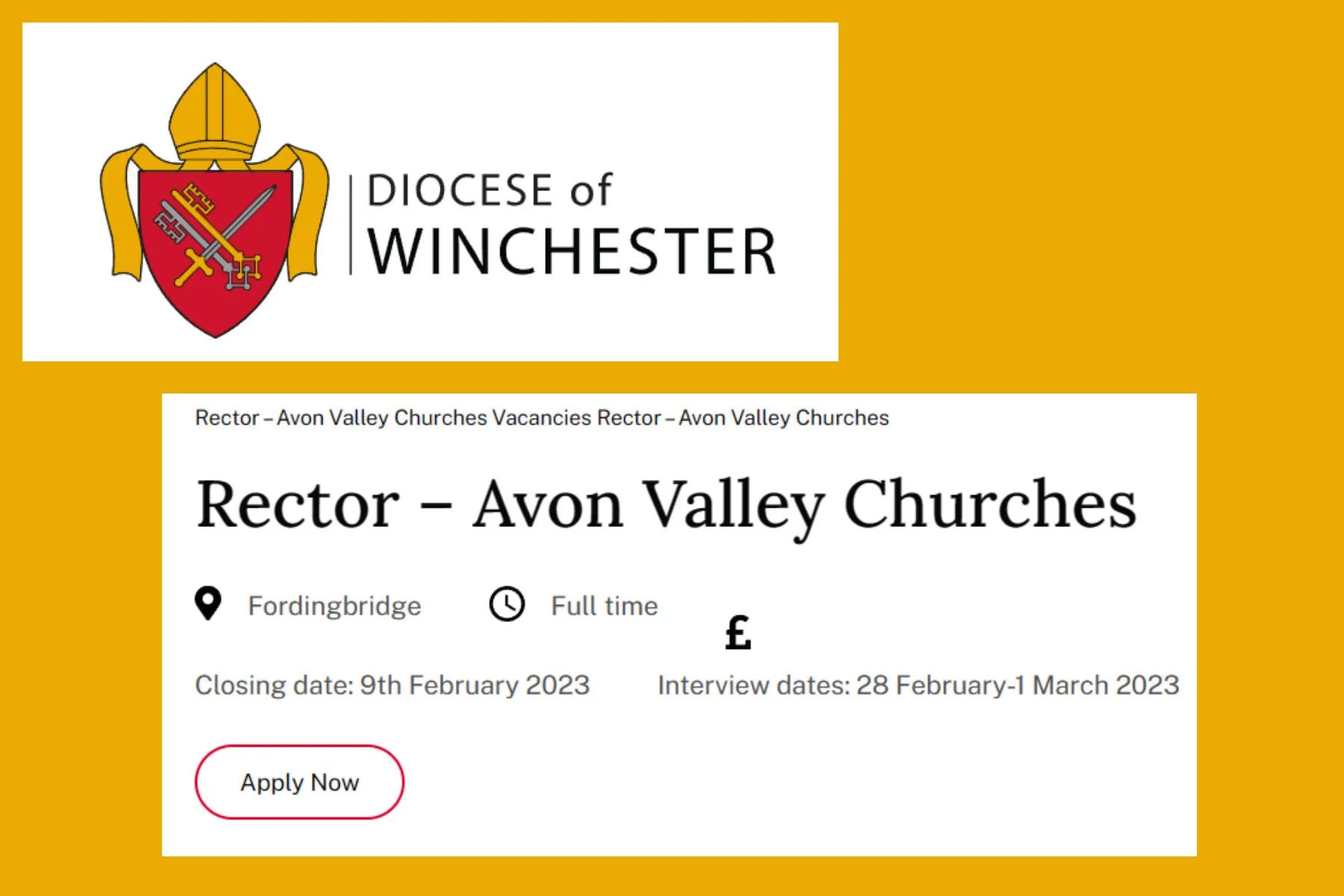 Vacancy: Rector - Avon Valley Churches — Avon Valley Churches