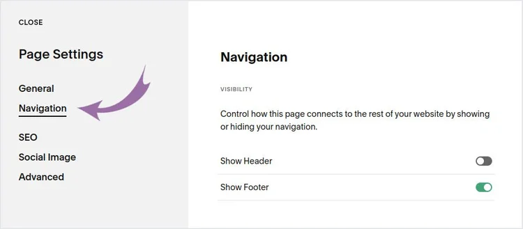 How to Hide the Header and Footer in Squarespace — Brilliant Author ...