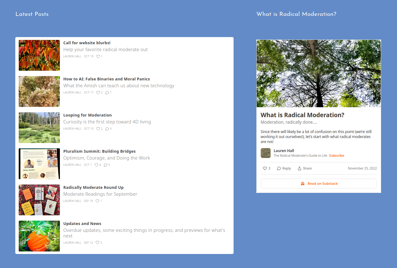 How to Embed Your Substack Feed in Your Squarespace Author Website ...