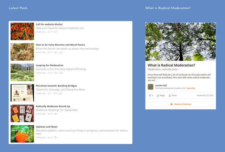 How to Embed Your Substack Feed in Your Squarespace Author Website ...