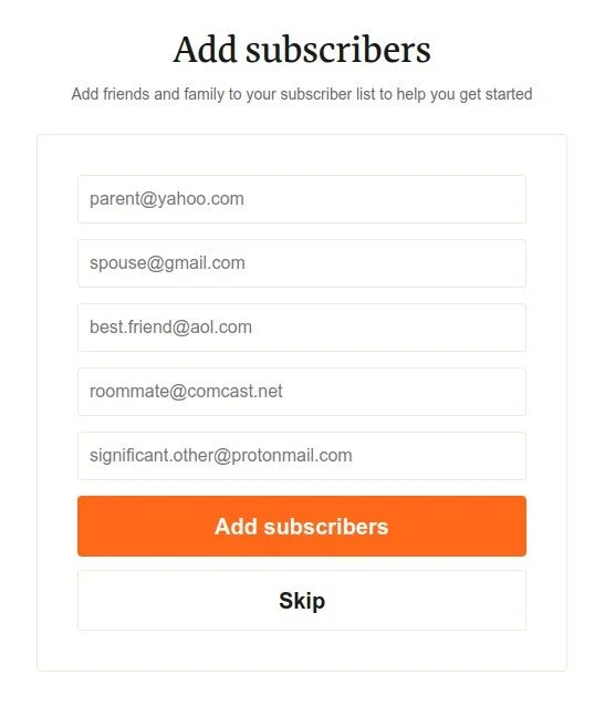 How to Embed a Substack Form in Your Website — Brilliant Author Website ...