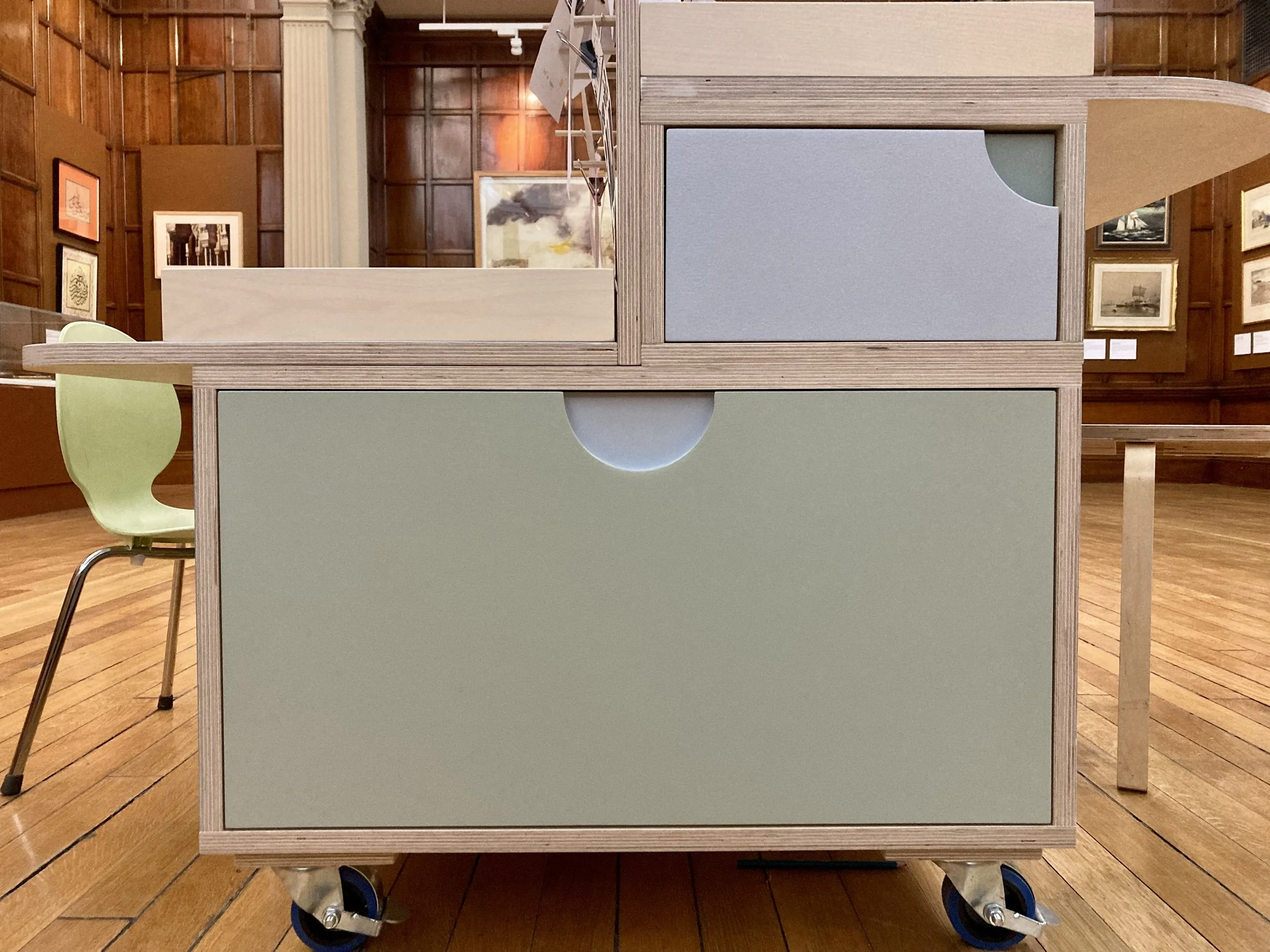 DRAWING TABLE, Cartwright Hall Art Gallery — DA LA DESIGN