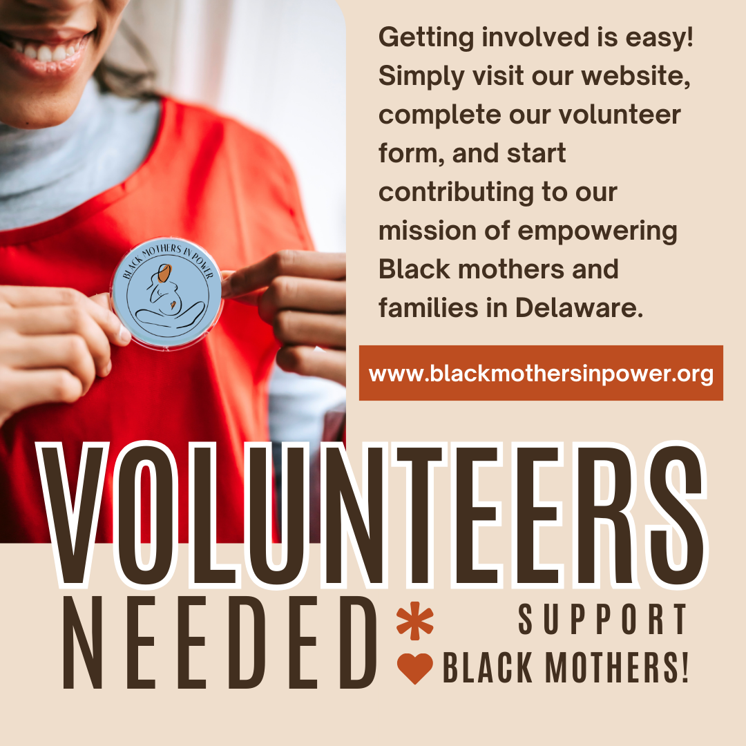 VOLUNTEER — Black Mothers in Power