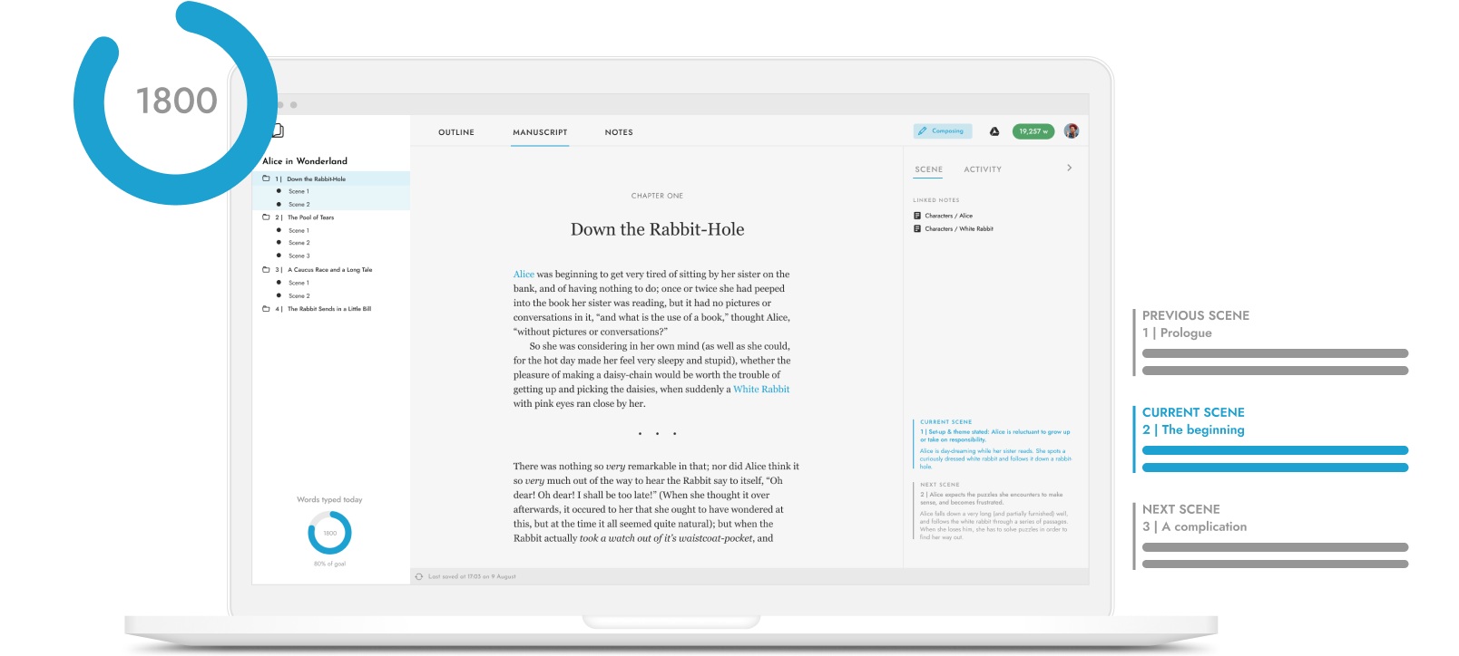 First Draft Pro - Book Writing Software