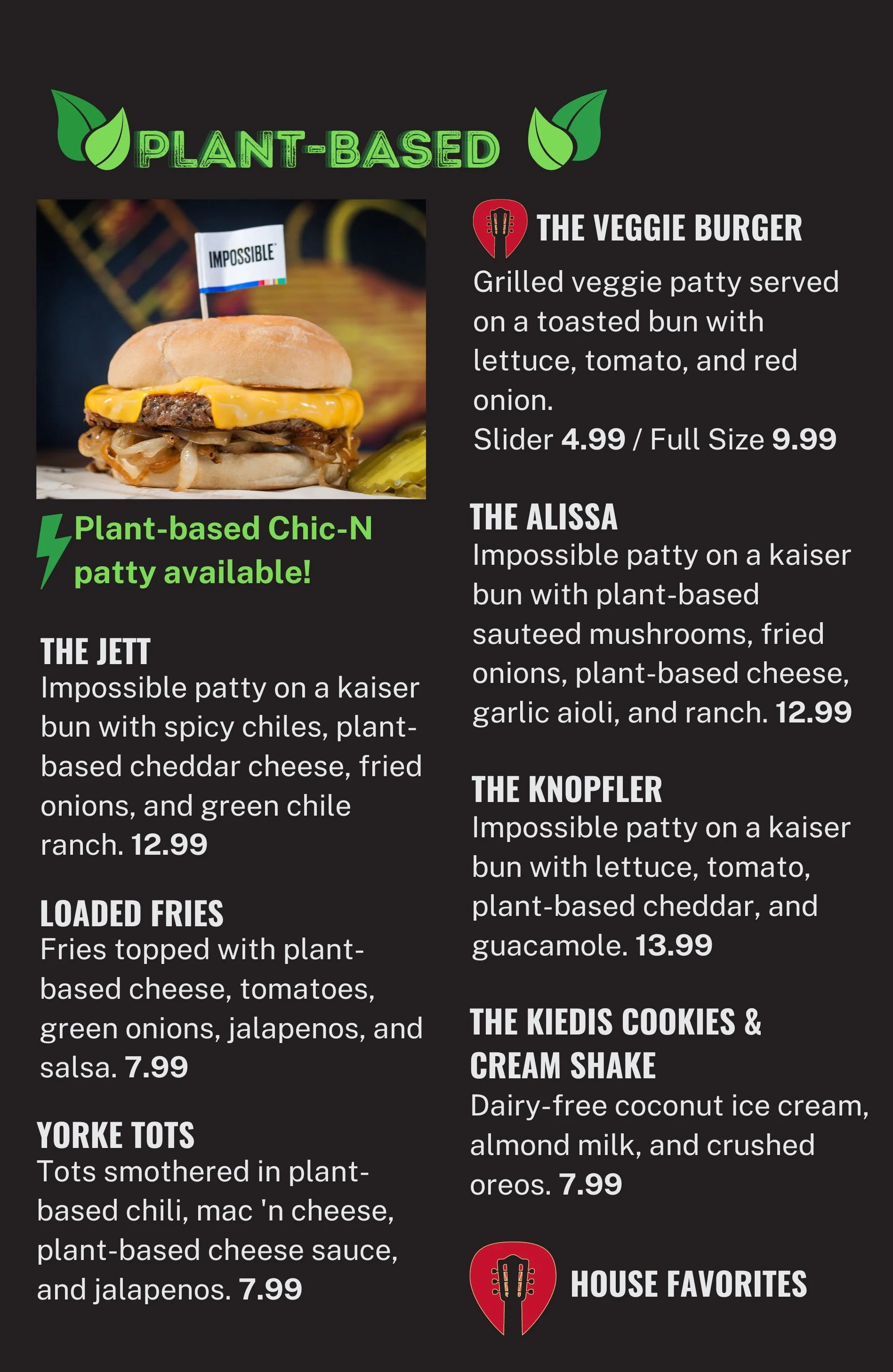 S&B's Burger Joint — Happy Plate Concepts