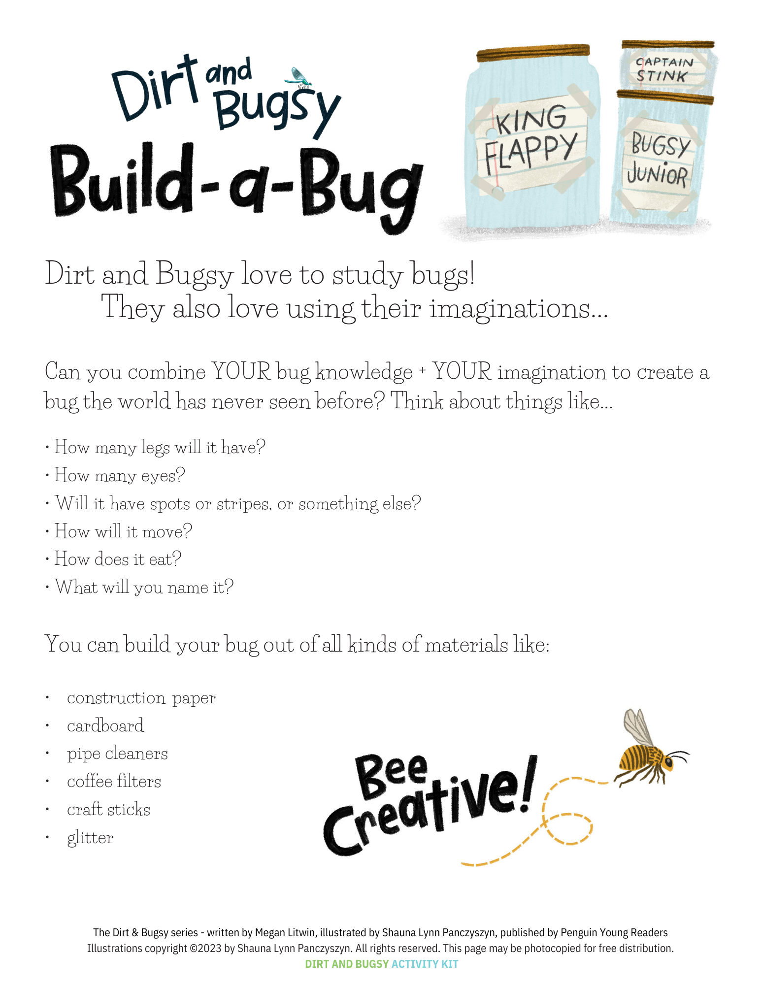 EXTRAS | Megan Litwin | Children's Book Author