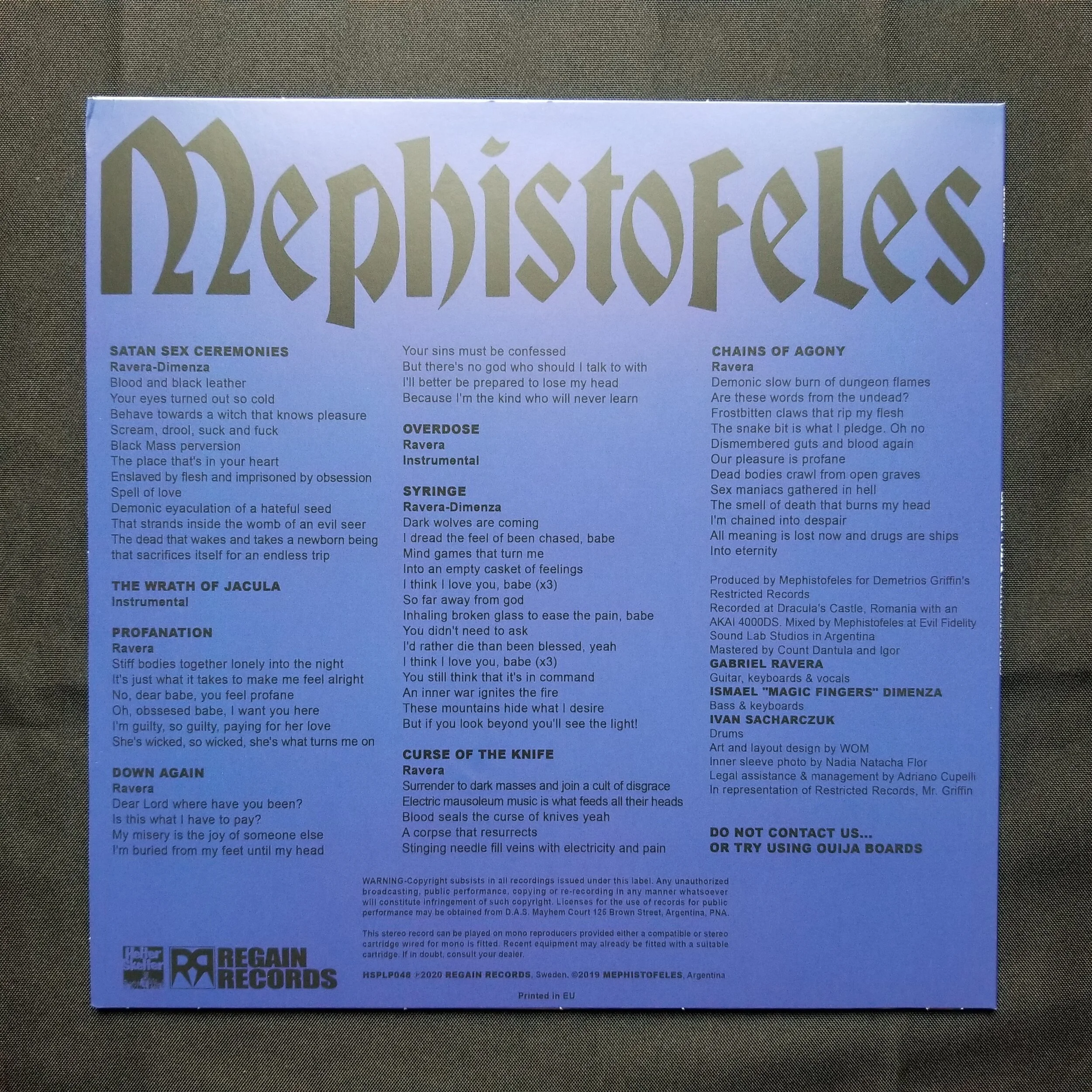 Electric Wizard "Wizard Bloody Wizard" Vinyl Lp — Things From Beyond