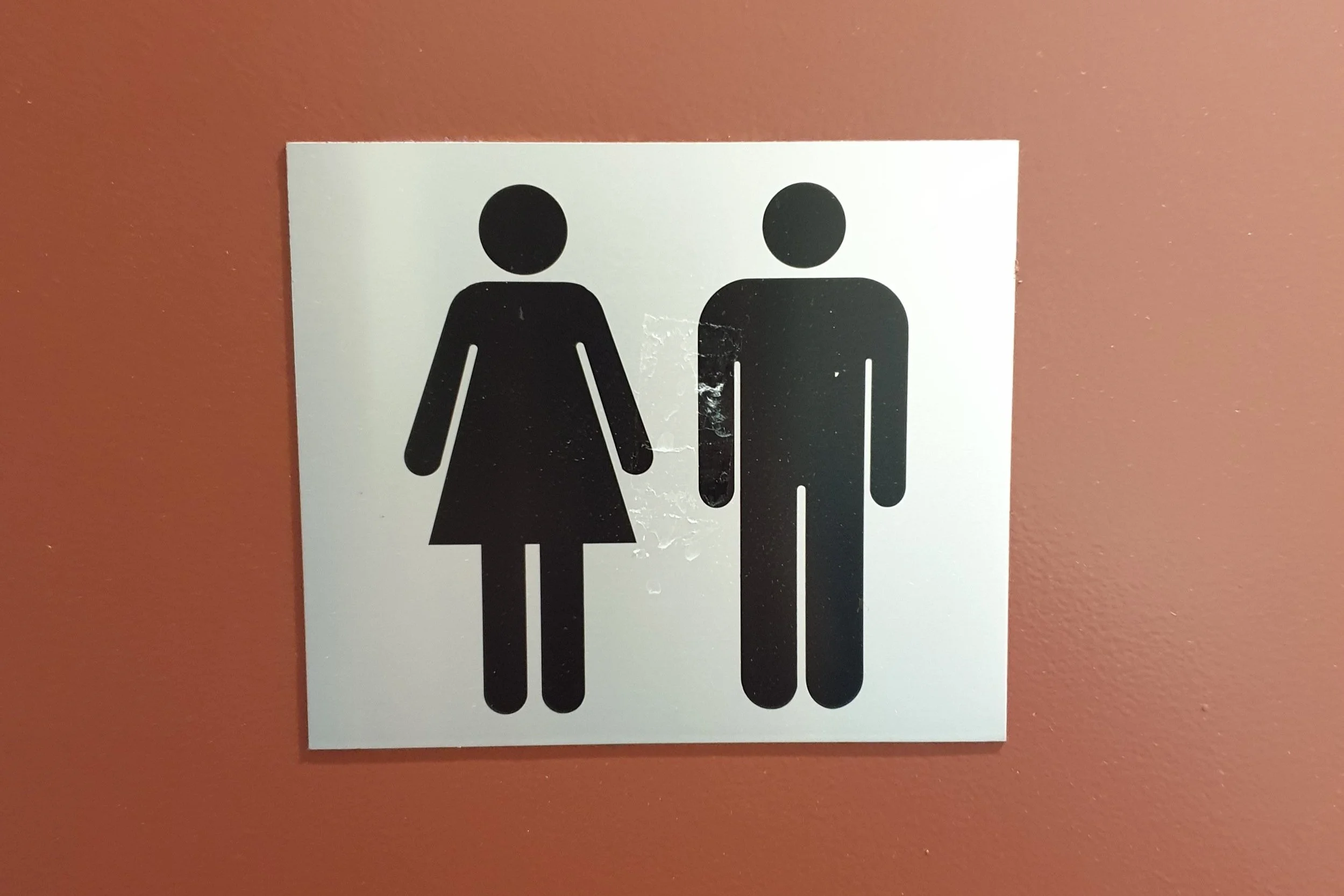 Massey puts male and female signs on all-gender bathrooms | Massive ...