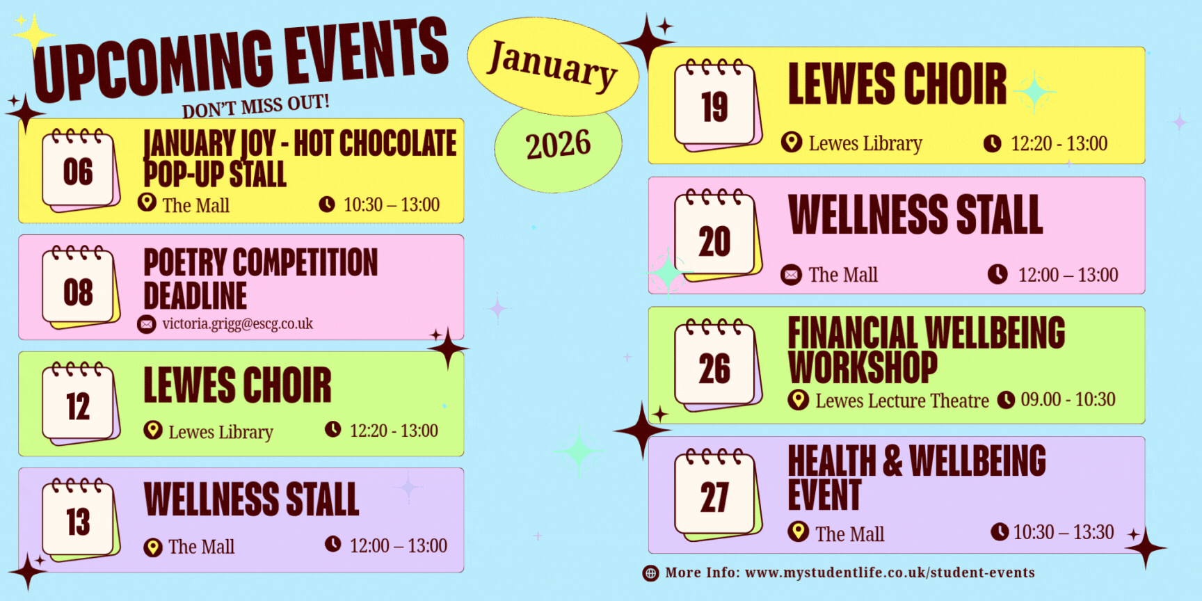 Lewes Student Notices — My Student Life