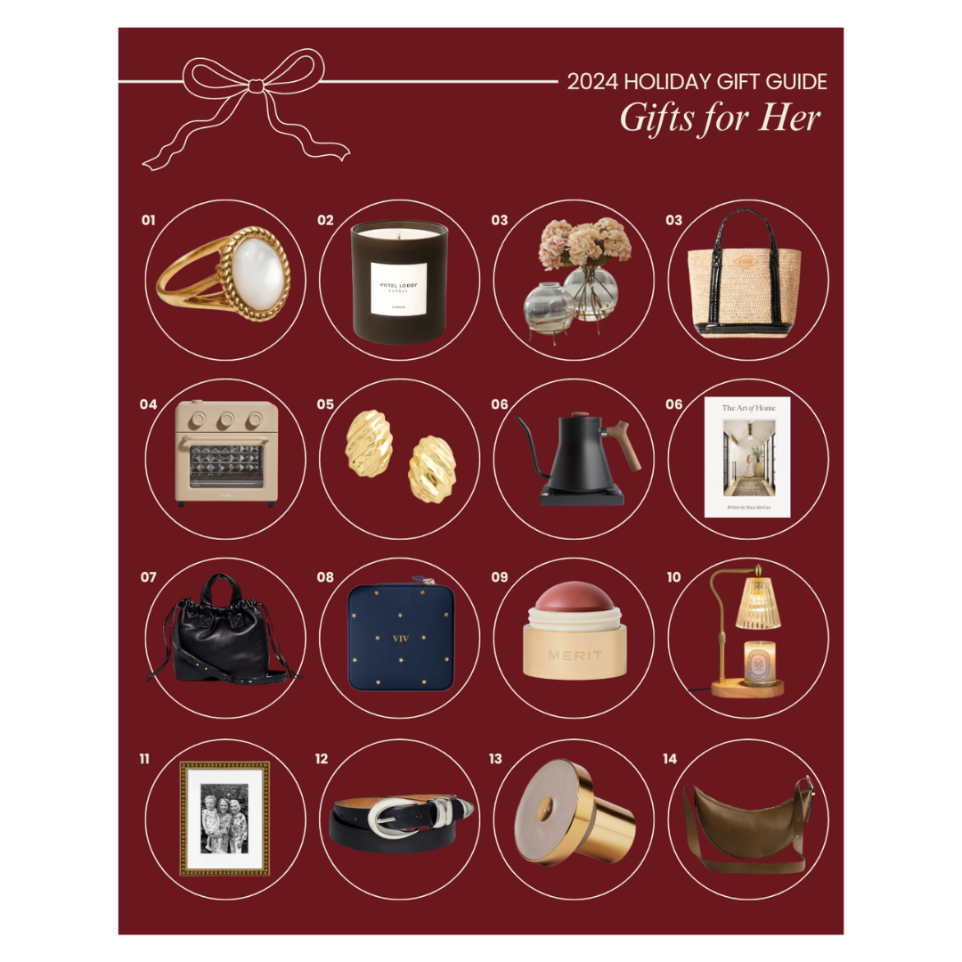 Festive Green Holiday Gift Guide Templates — Good Influence(r).