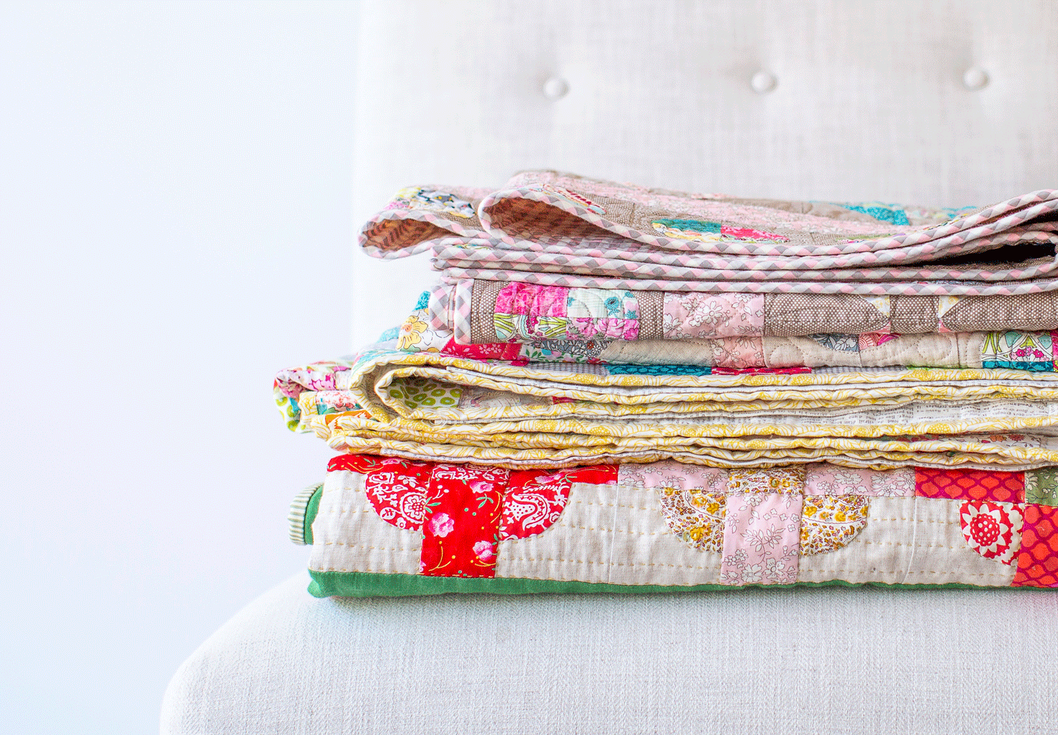 Mel Storey Patchwork | Linen & Liberty Fabrics Quilt Kits
