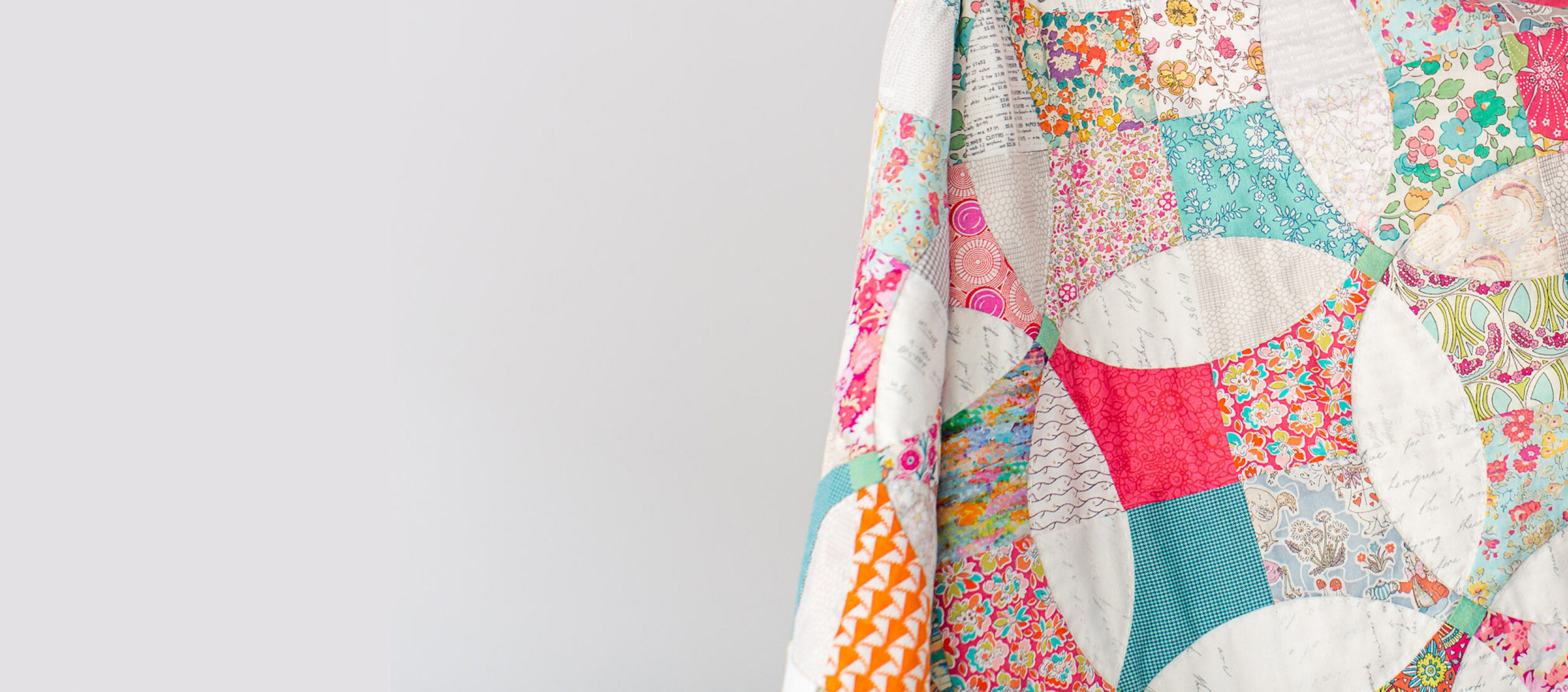 Mel Storey Patchwork | Linen & Liberty Fabrics Quilt Kits
