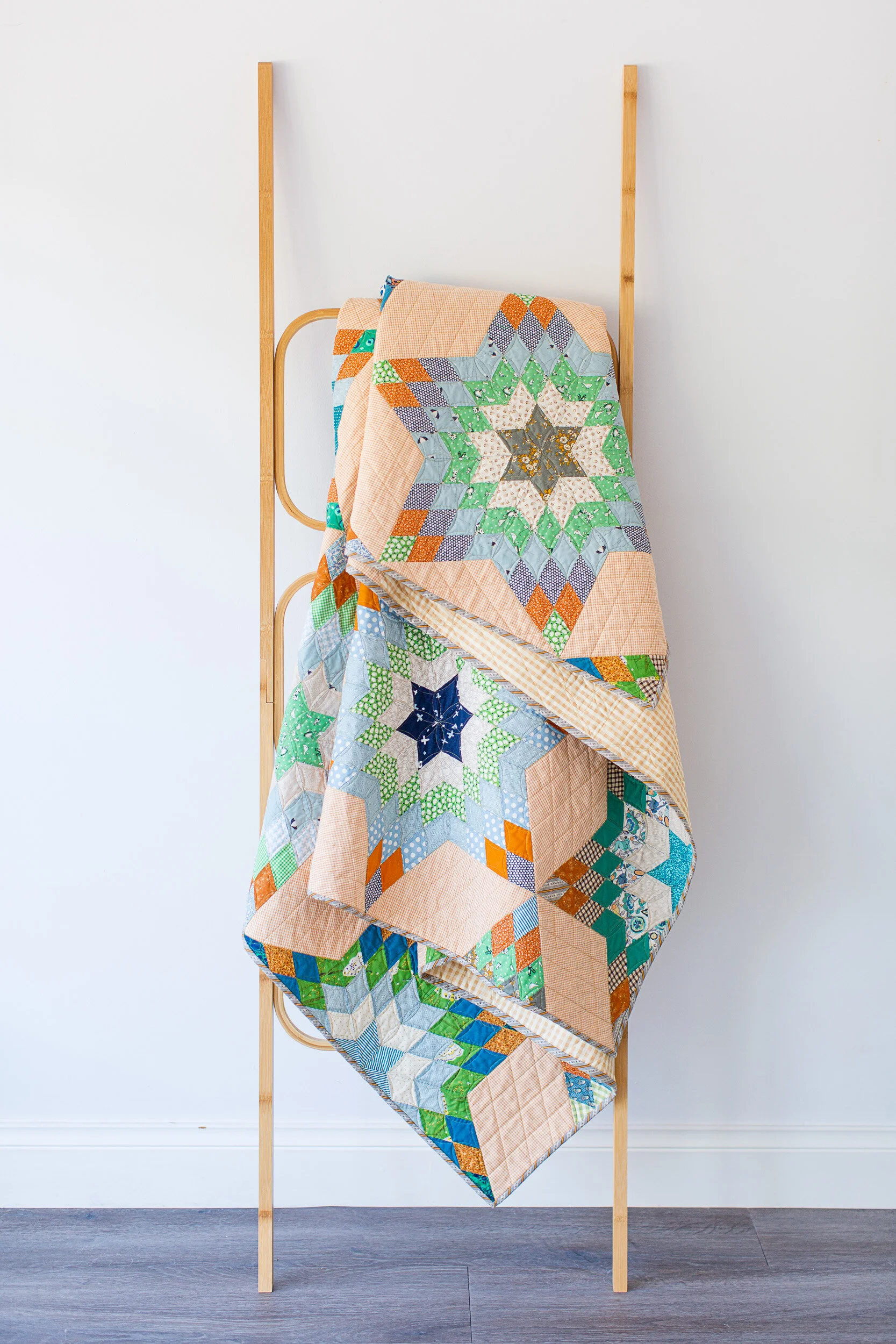 Mel Storey Patchwork | Linen & Liberty Fabrics Quilt Kits