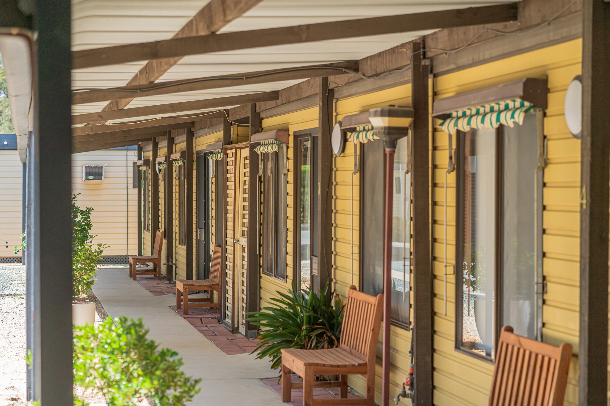 Peaceful motel accommodation between golf course and forest in ...