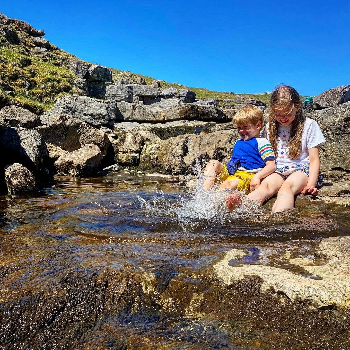 The Reluctant Explorers: Yorkshire Walking With Kids — Gaping Gill ...