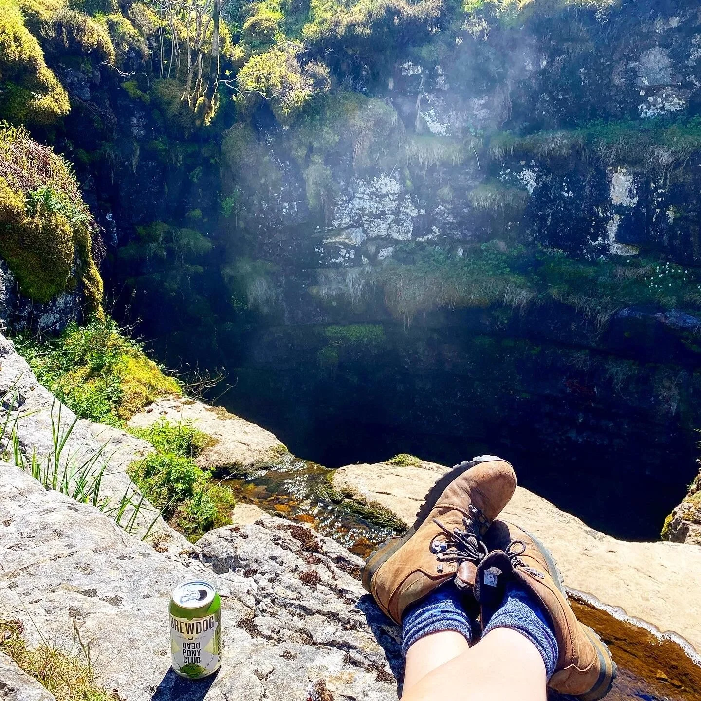 The Reluctant Explorers: Yorkshire Walking With Kids — Gaping Gill ...