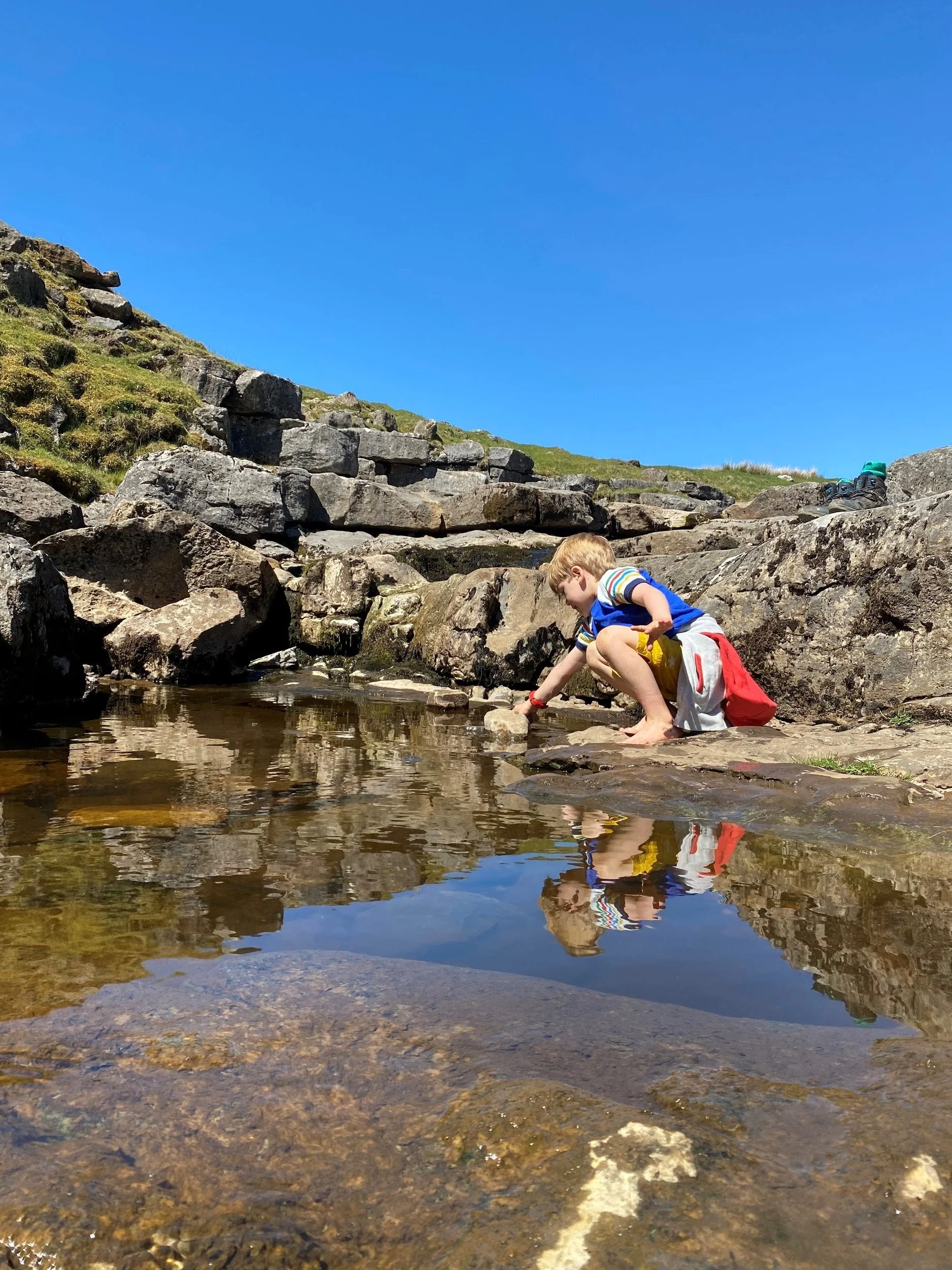 The Reluctant Explorers: Yorkshire Walking With Kids — Gaping Gill ...