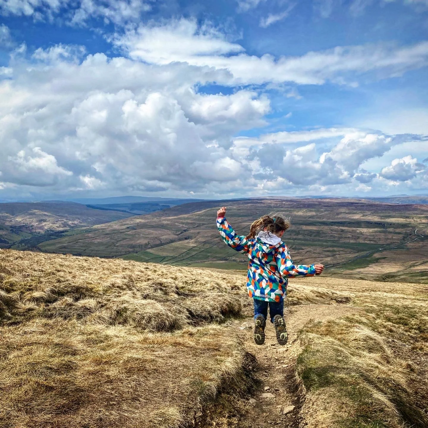 The Reluctant Explorers: Yorkshire Walking With Kids — Buckden Pike Walk