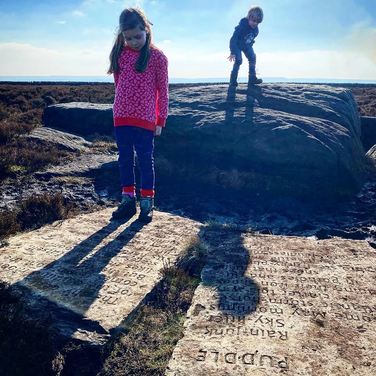 The Reluctant Explorers: Yorkshire Walking With Kids — Ilkley Moor Walk