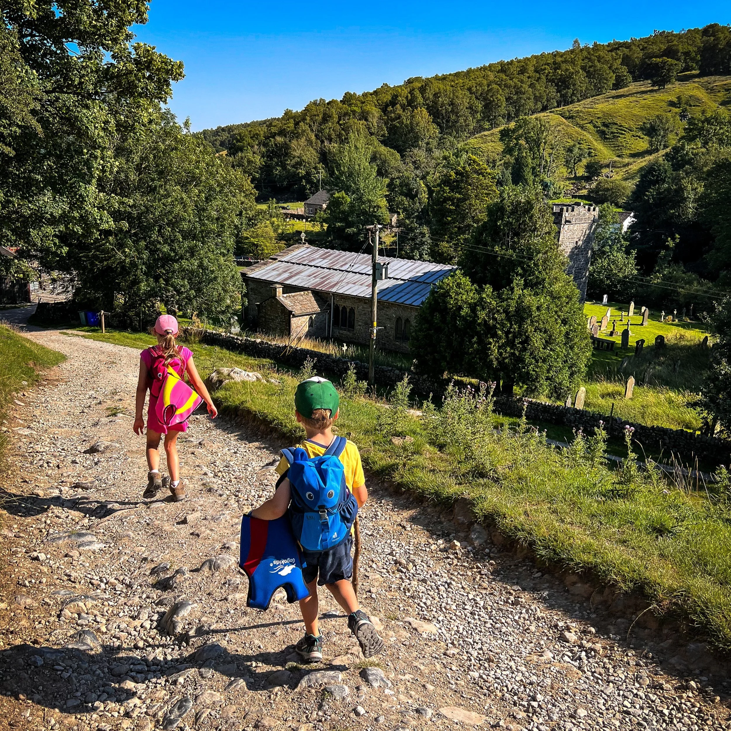 The Reluctant Explorers: Yorkshire Walking With Kids — Hubberholme to ...