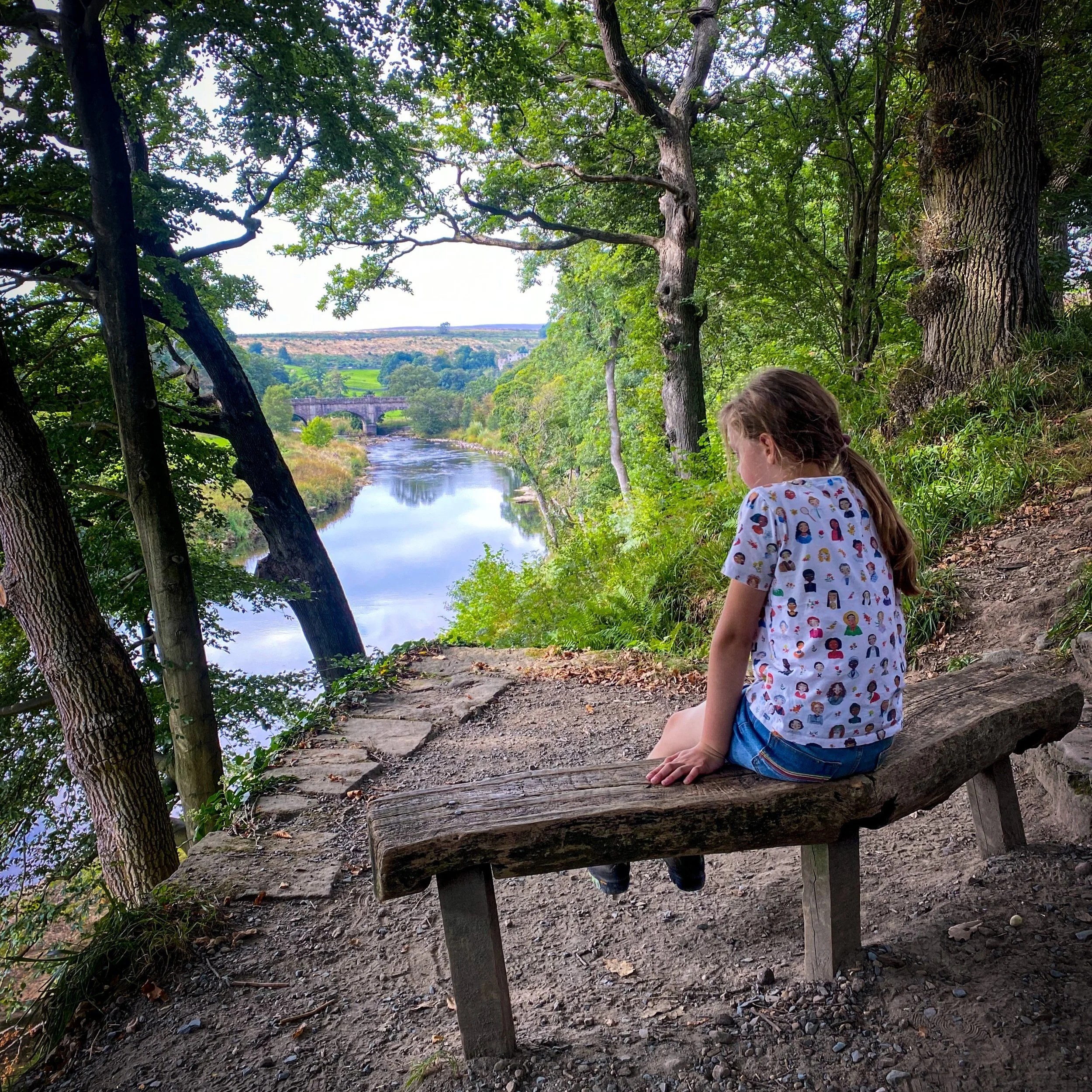 The Reluctant Explorers: Yorkshire Walking With Kids — Bolton Abbey ...