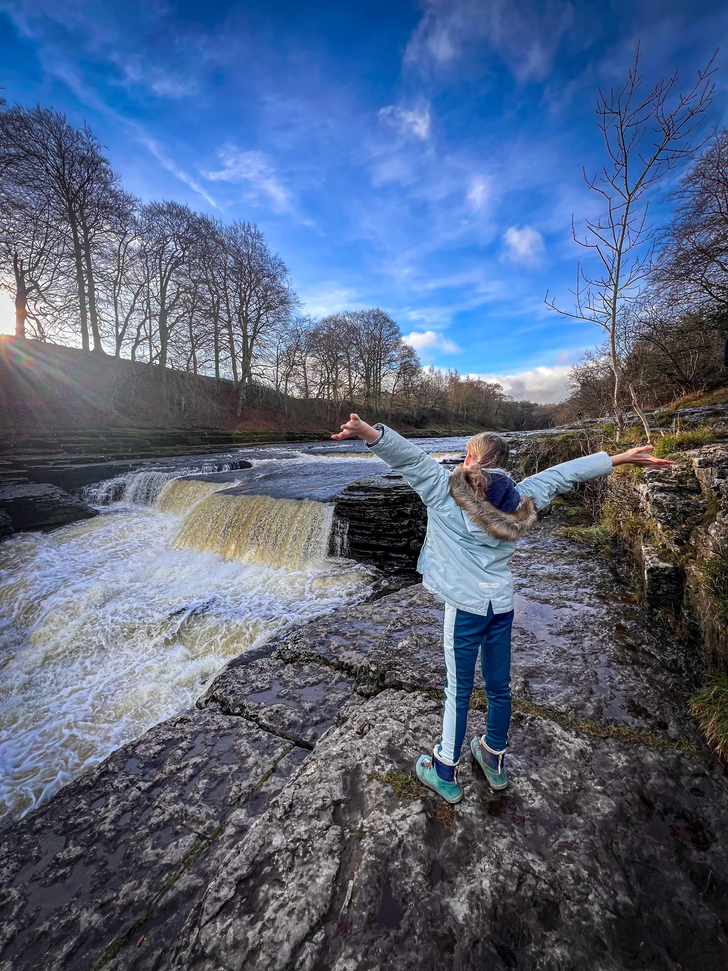 The Reluctant Explorers: Yorkshire Walking With Kids — Aysgarth Falls Walk