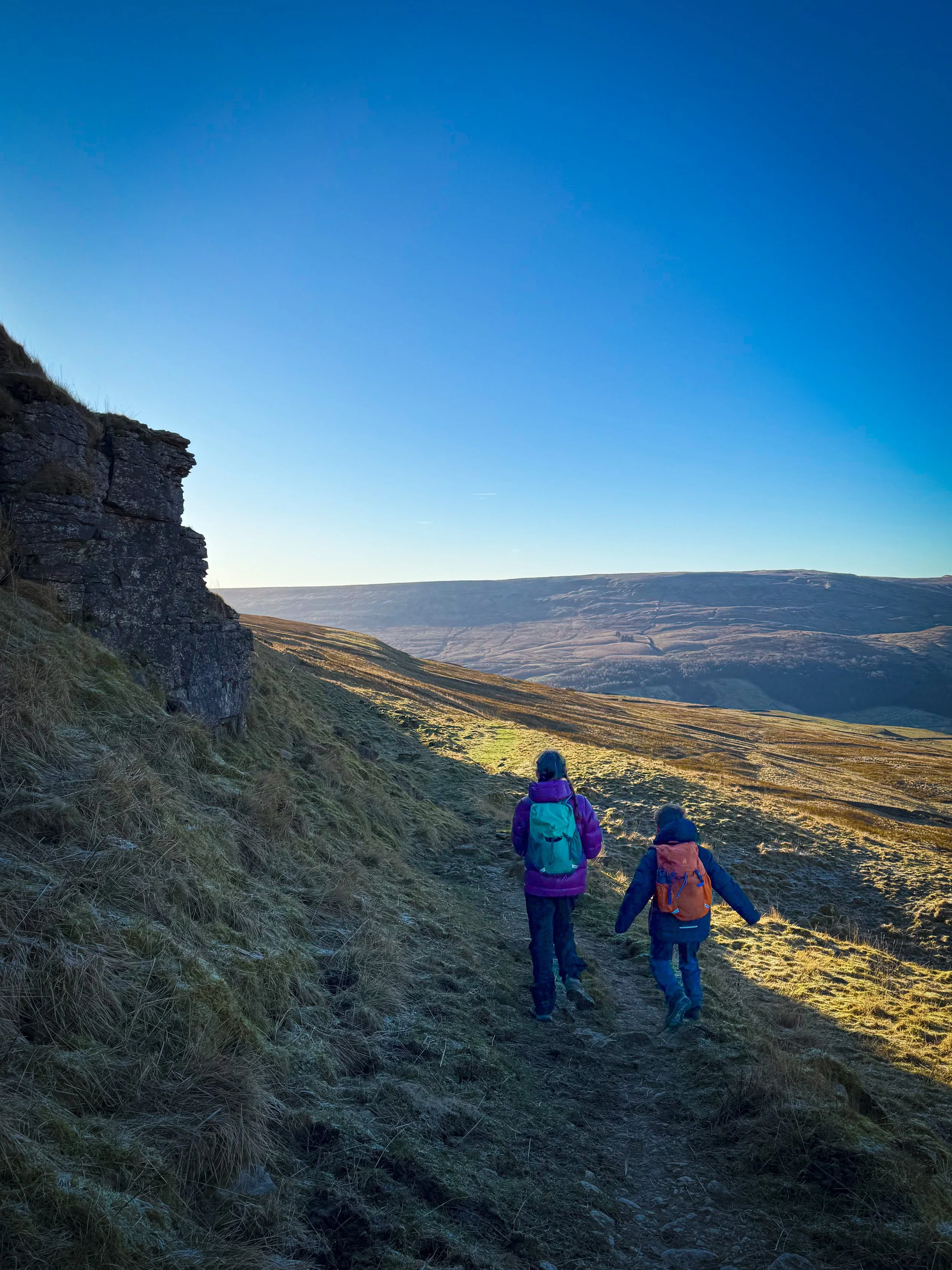 The Reluctant Explorers: Yorkshire Walking With Kids — Buckden Pike Walk
