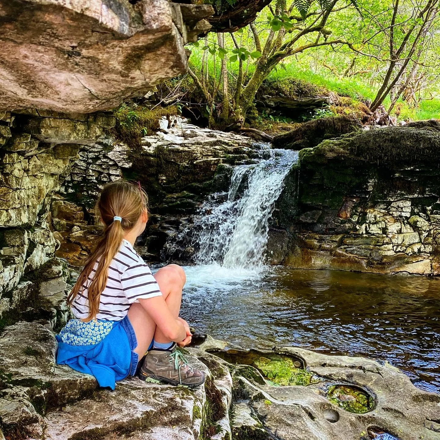 The Reluctant Explorers: Yorkshire Walking With Kids — Cray Gill Waterfalls