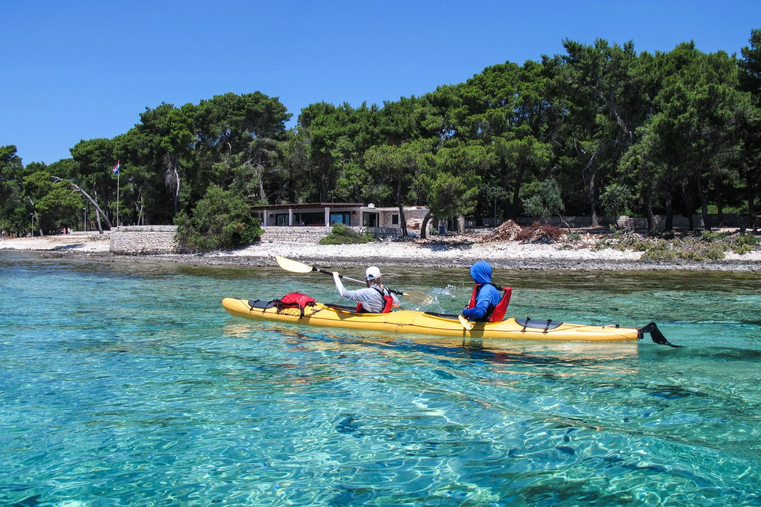 Kayaking in Korcula or Hvar
