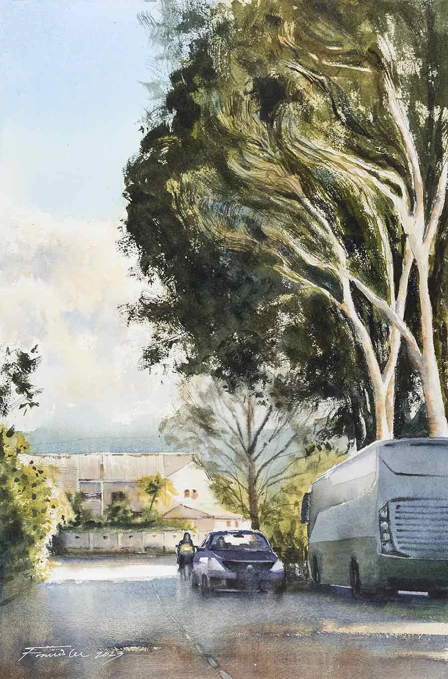 Official Page | Francis Lee Malaysia Watercolour Artist