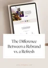 Understanding the Difference: Rebrand vs. Brand Refresh — R Artspace ...
