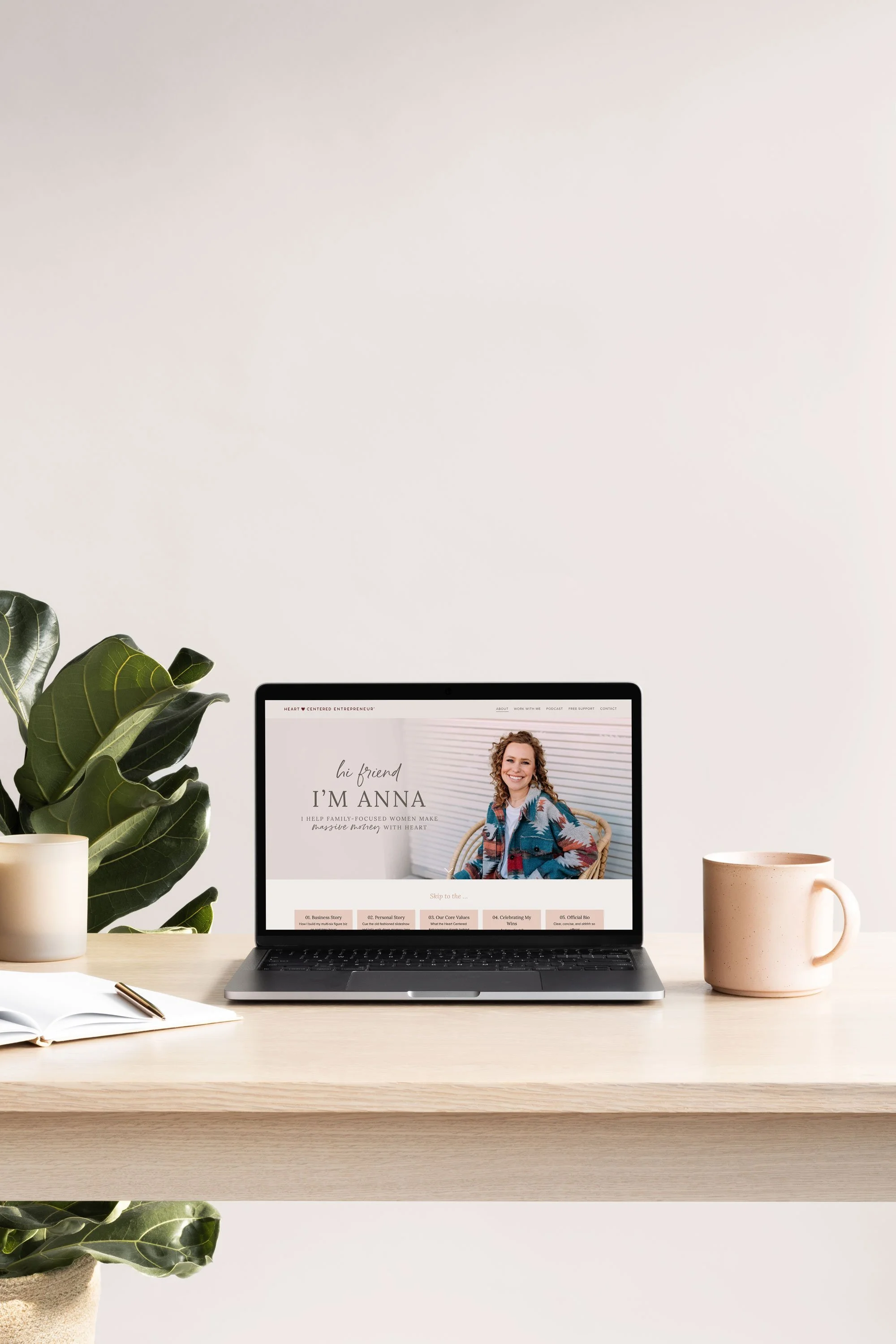 Brand + Website Launch for Anna Rapp — R Artspace | Premium Rebranding ...