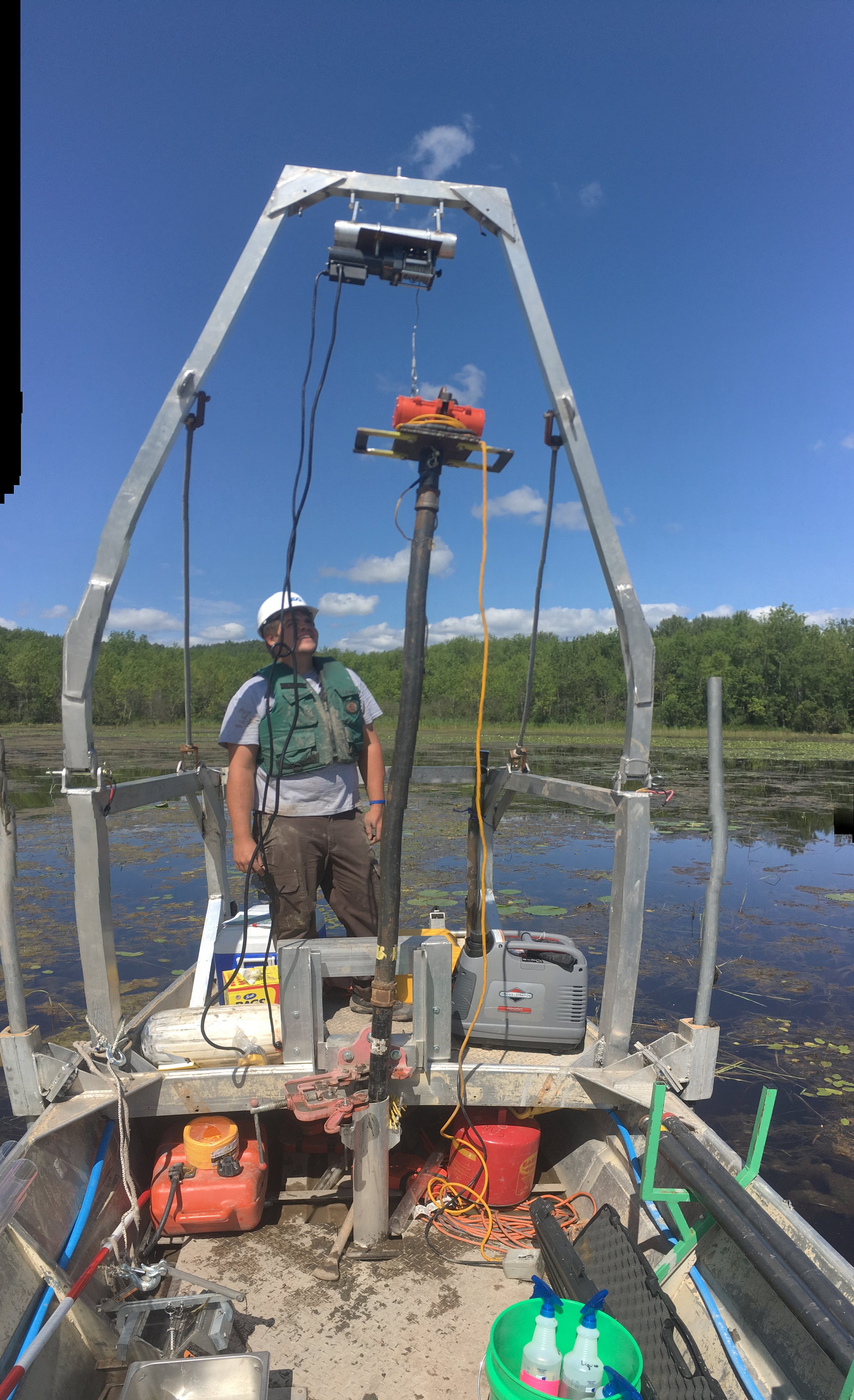 Vibracore Sediment Sampling — AMI Consulting Engineers